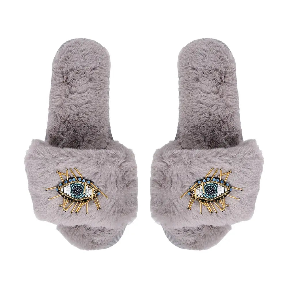 Beaded Eye Slippers – Of Earth & Salt